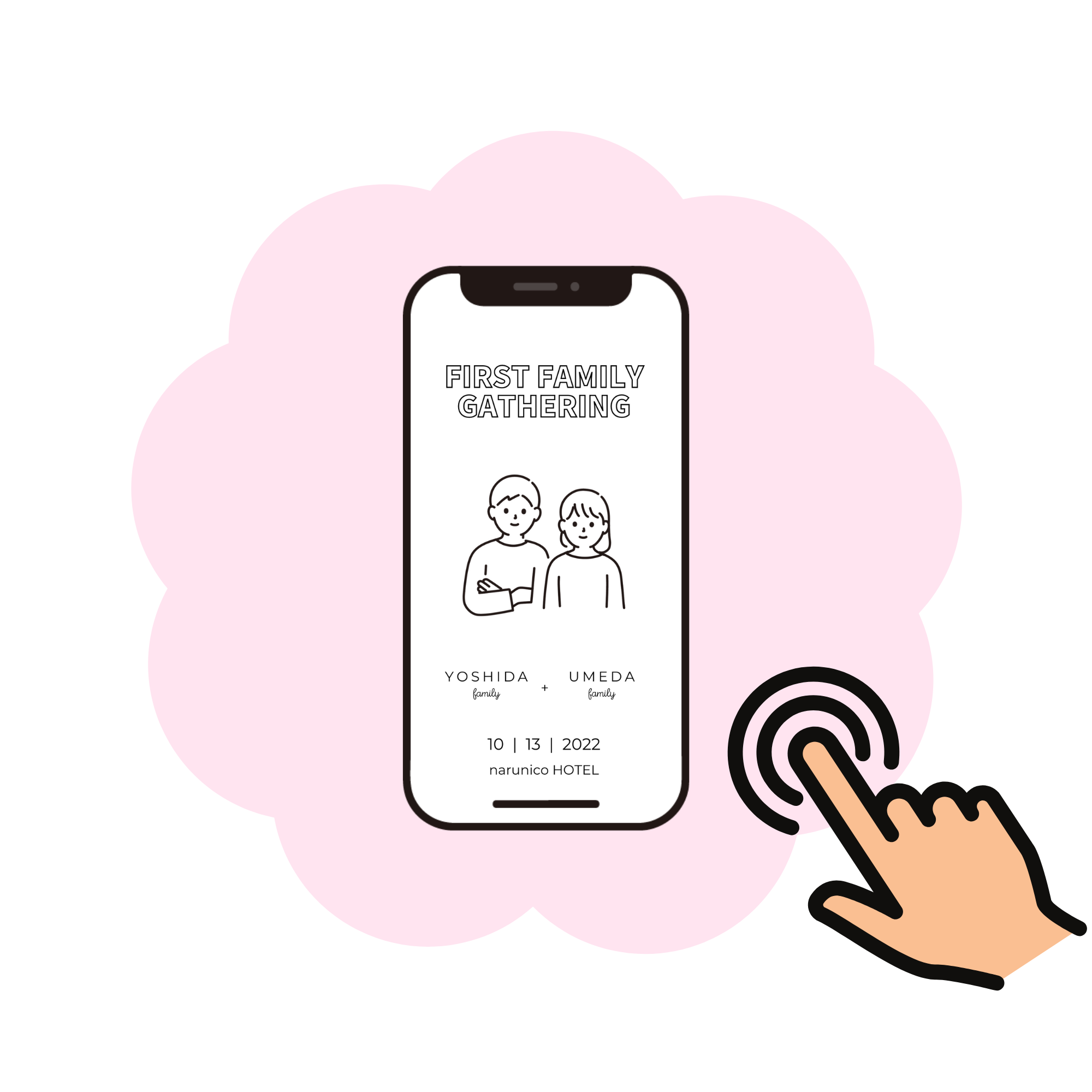 WEB顔合わせしおり Purofu-Kao - narunico(なるにこ)ウェディングプランナー